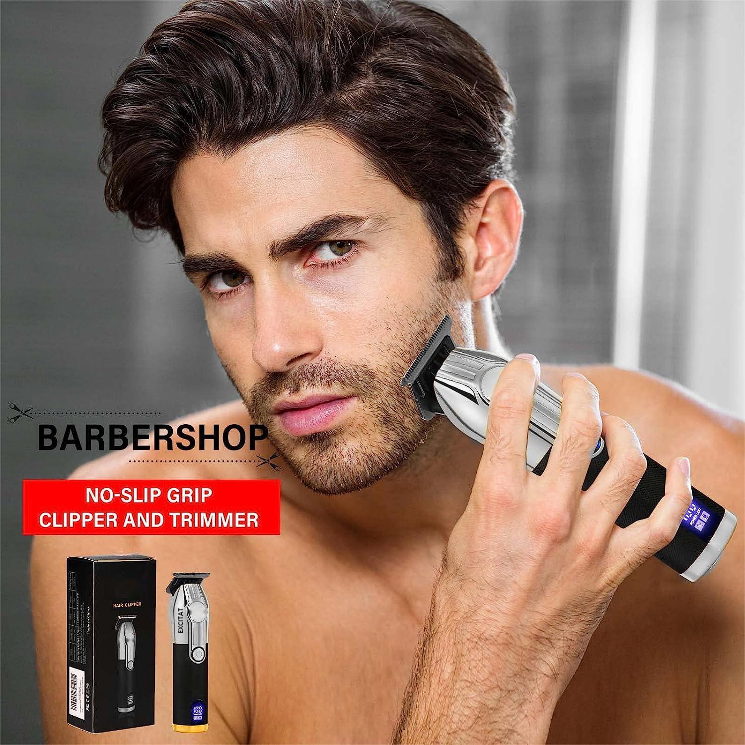 Aparat de tuns, Excitat, 13 Accesorii, Negru/Argintiu - eMAG.ro