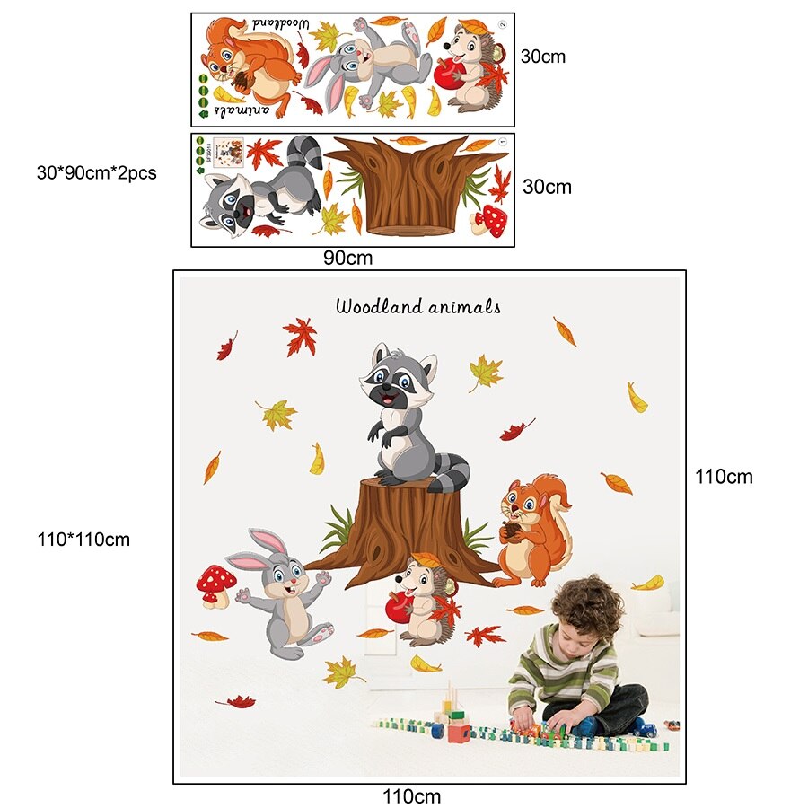 Декоративен стикер, IZMAEL, Стена, PVC, Многоцветен - eMAG.bg