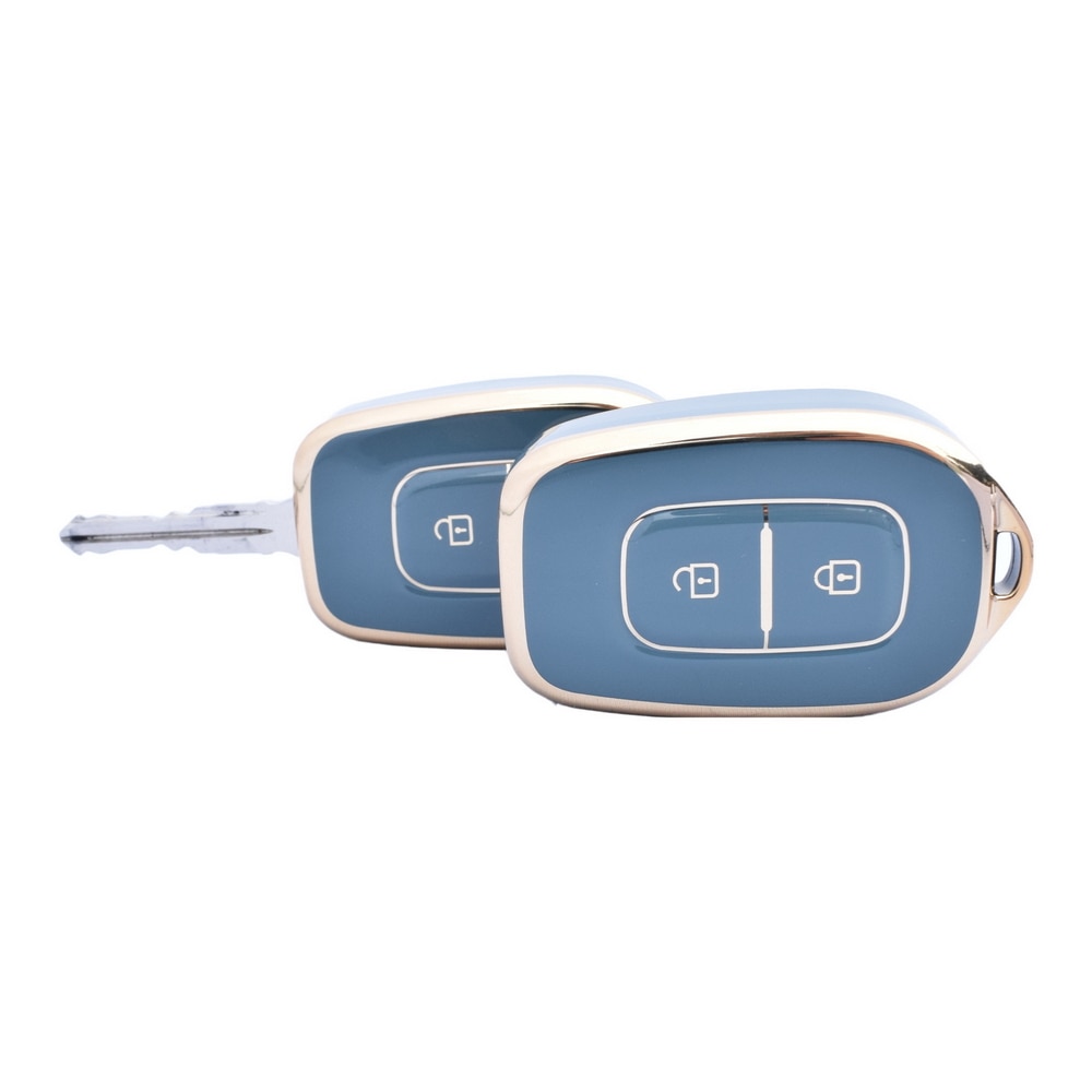 Carcasa protectie cheie auto Renault, Dacia Logan culoare rosu - eMAG.ro