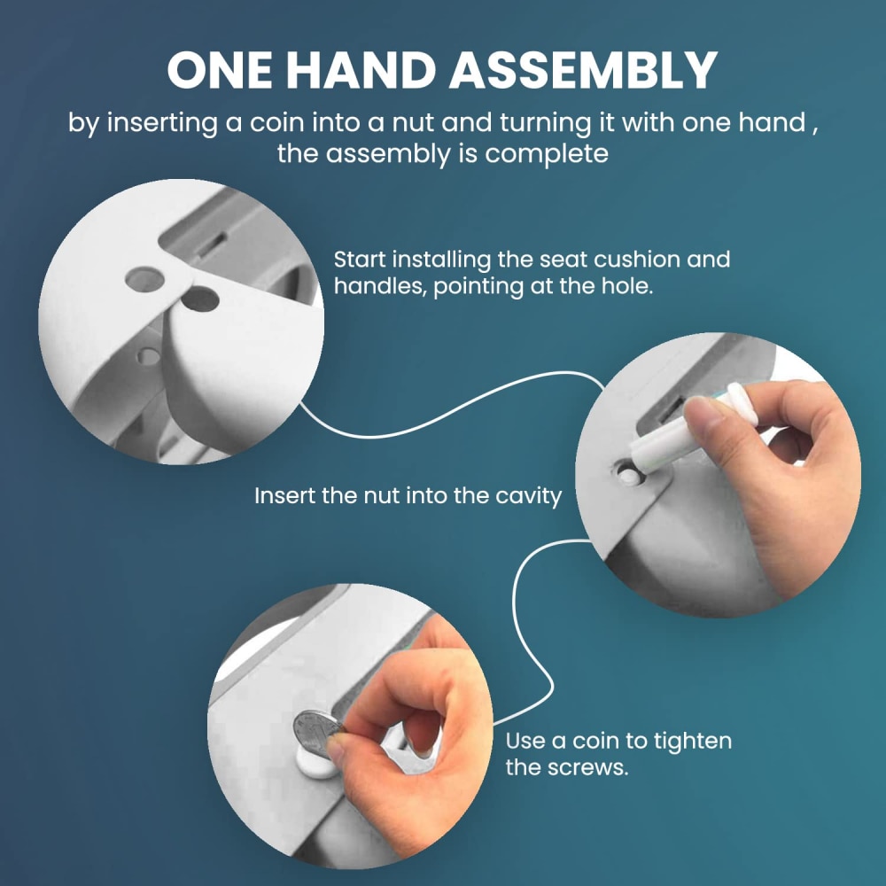 Reductor toaleta cu scara Little Mom Grow Up Grey - eMAG.ro