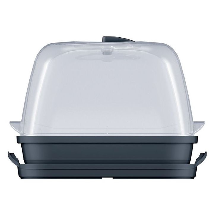 Sera rasaduri, Prosperplast, Policarbonat, 25,7cm, Gri - eMAG.ro