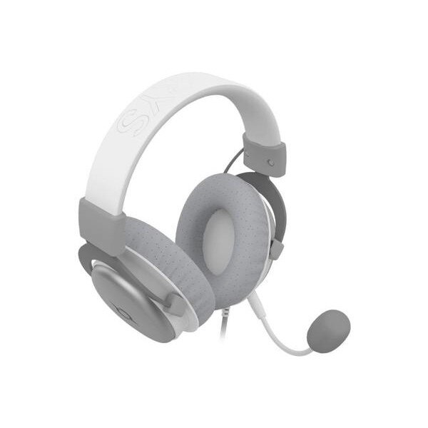 Casti Gaming AQIRYS Sirius, Microfon, TRRS 3.5mm/USB Alb - eMAG.ro