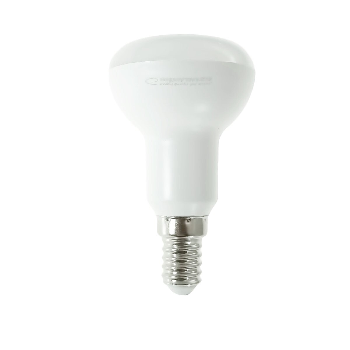 Bec LED clasic E14 R50, Esperanza 93938, 8W, 3000K, 720lm, 220V, clasa ...