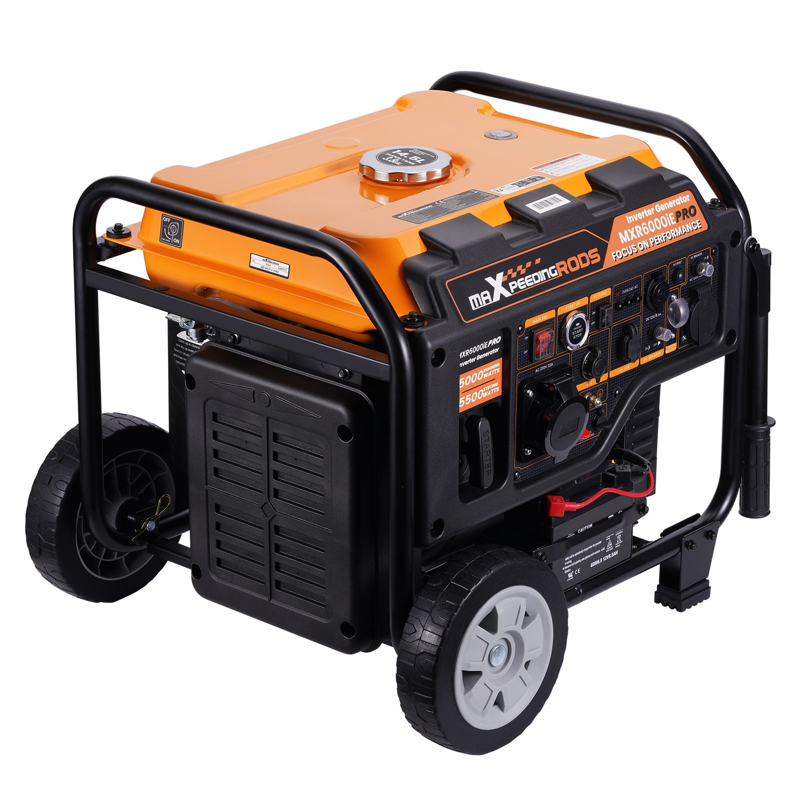 Generator invertor MXR6000IE, Maxpeedingrods, 5.5KW, 312cc, ATS ...