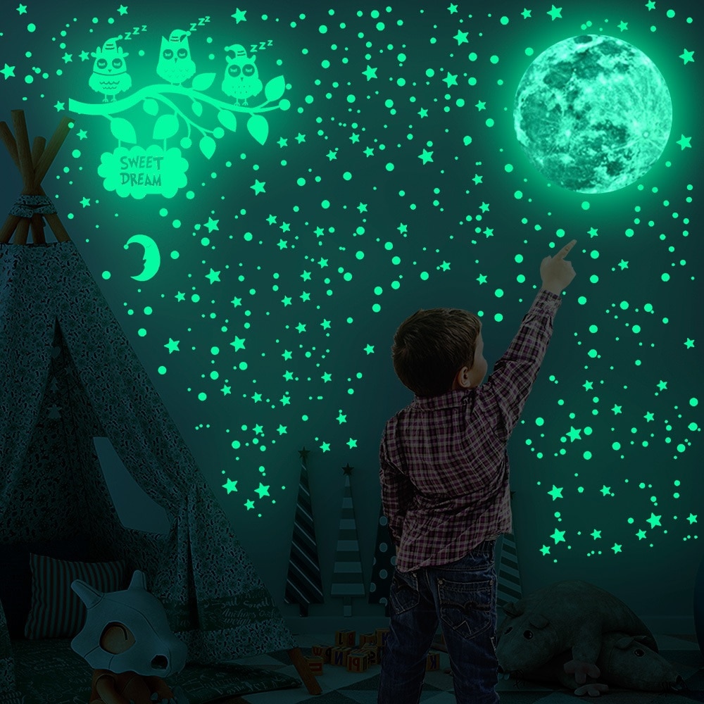 Autocolant, Izmael, Fosforescent, PVC, 20 x 30 cm - eMAG.ro