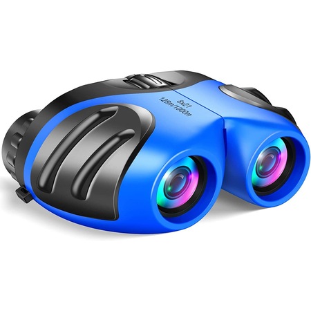 Binoclu pentru Copii 8x21, Compact, Rezistent la Socuri, Dimensiune ...