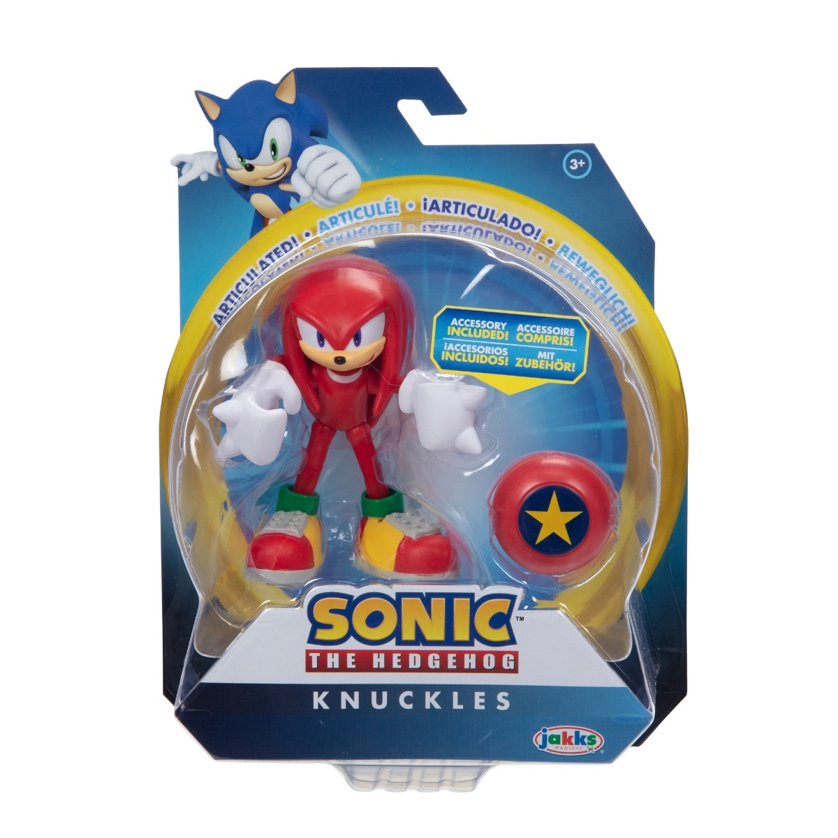 Figurina Sonic, S11, Modern Knuckles, 10 cm - eMAG.ro