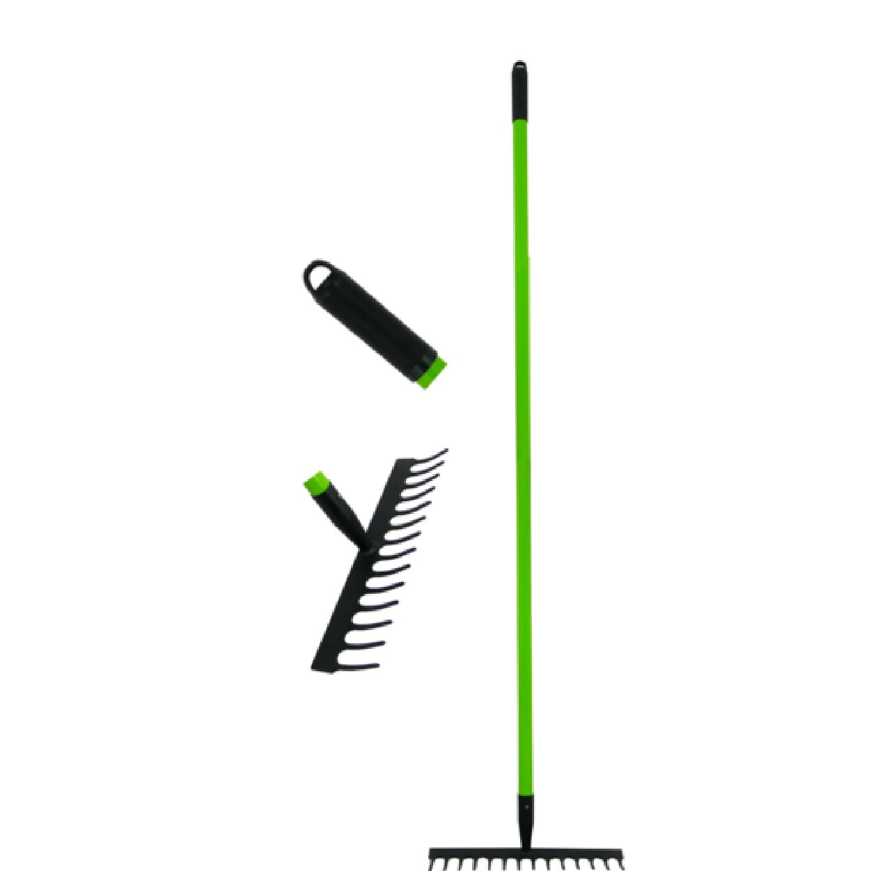 Grebla de gradina, 12 dinti, coada fibra de sticla 120 cm - eMAG.ro