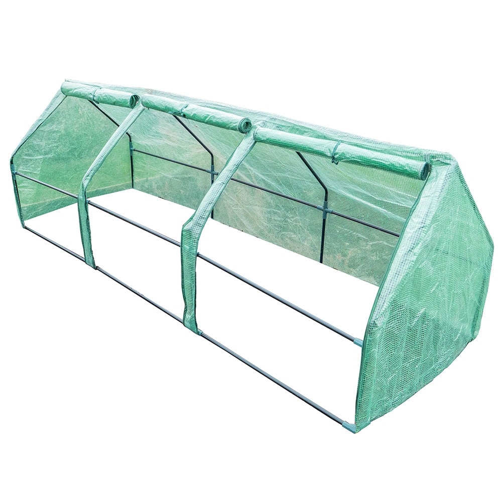 Mini sera de gradina pentru plante 295 x 95 x 95cm - eMAG.ro