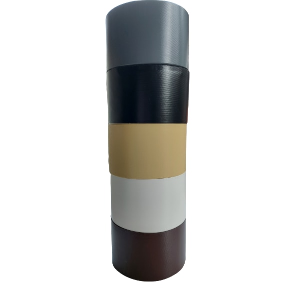 Banda NEAGRA PVC Intarire 5 cm latime X 30 metri liniari Intarit Folie ...