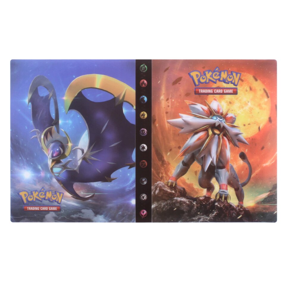 Pokemon Solgaleo & Lunala album, 240 kártyához, 19 x 14,5 cm - eMAG.hu
