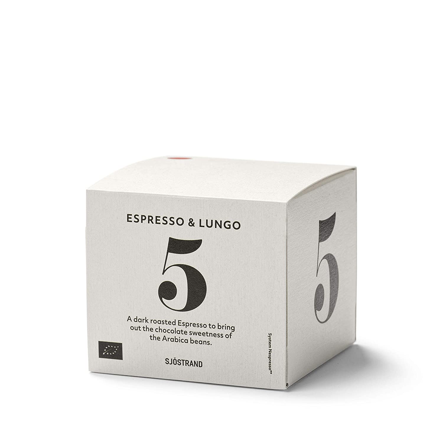 Capsule de cafea organica N5 Espresso, compatibile Nespresso, 10 ...