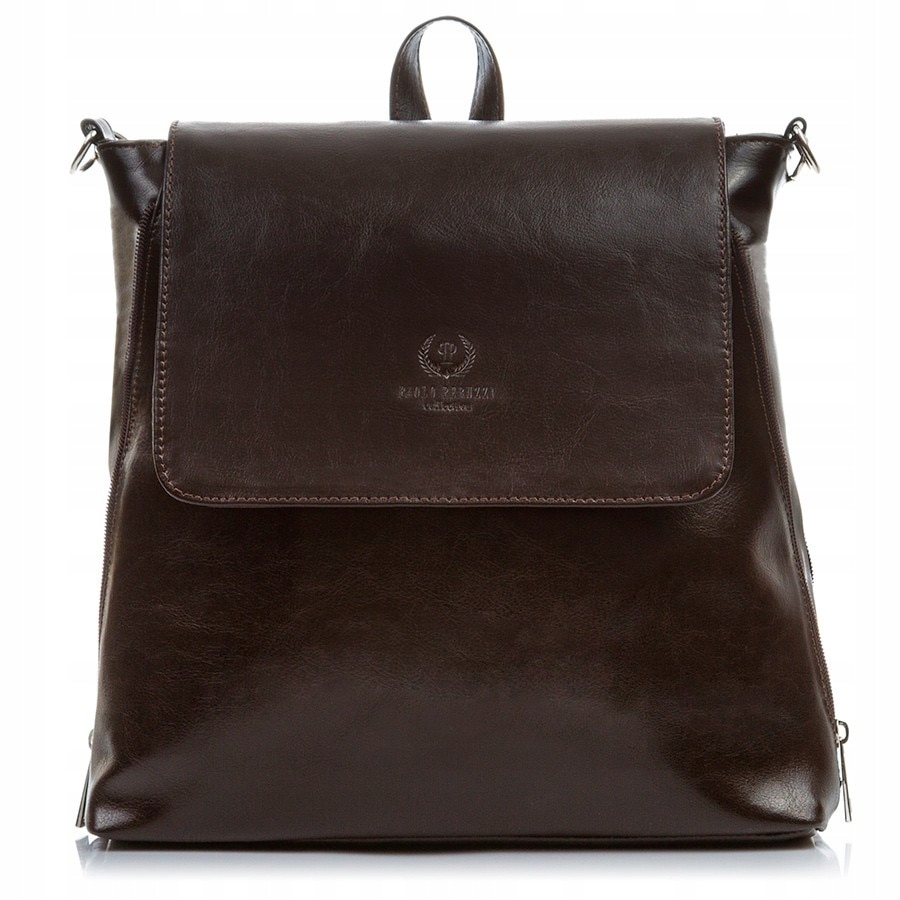 Rucsac elegant din piele maro pentru femei - eMAG.ro