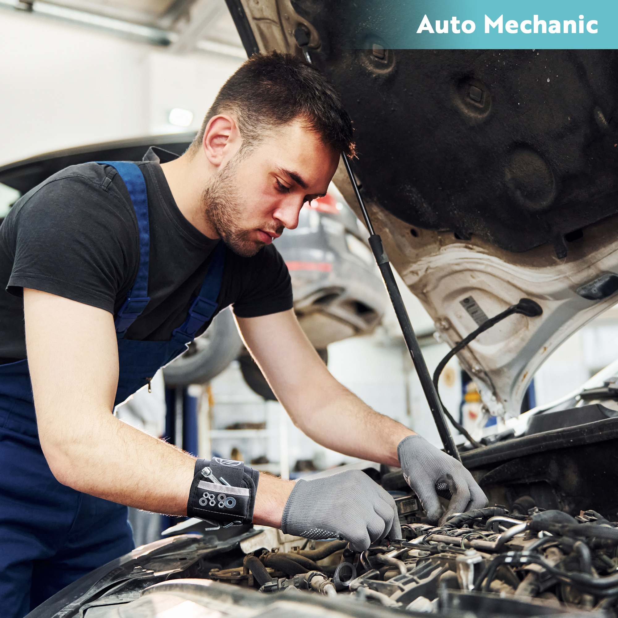 Set Bratara Magnetica si Sort/Borseta Gradinarit, Tamplarie ...