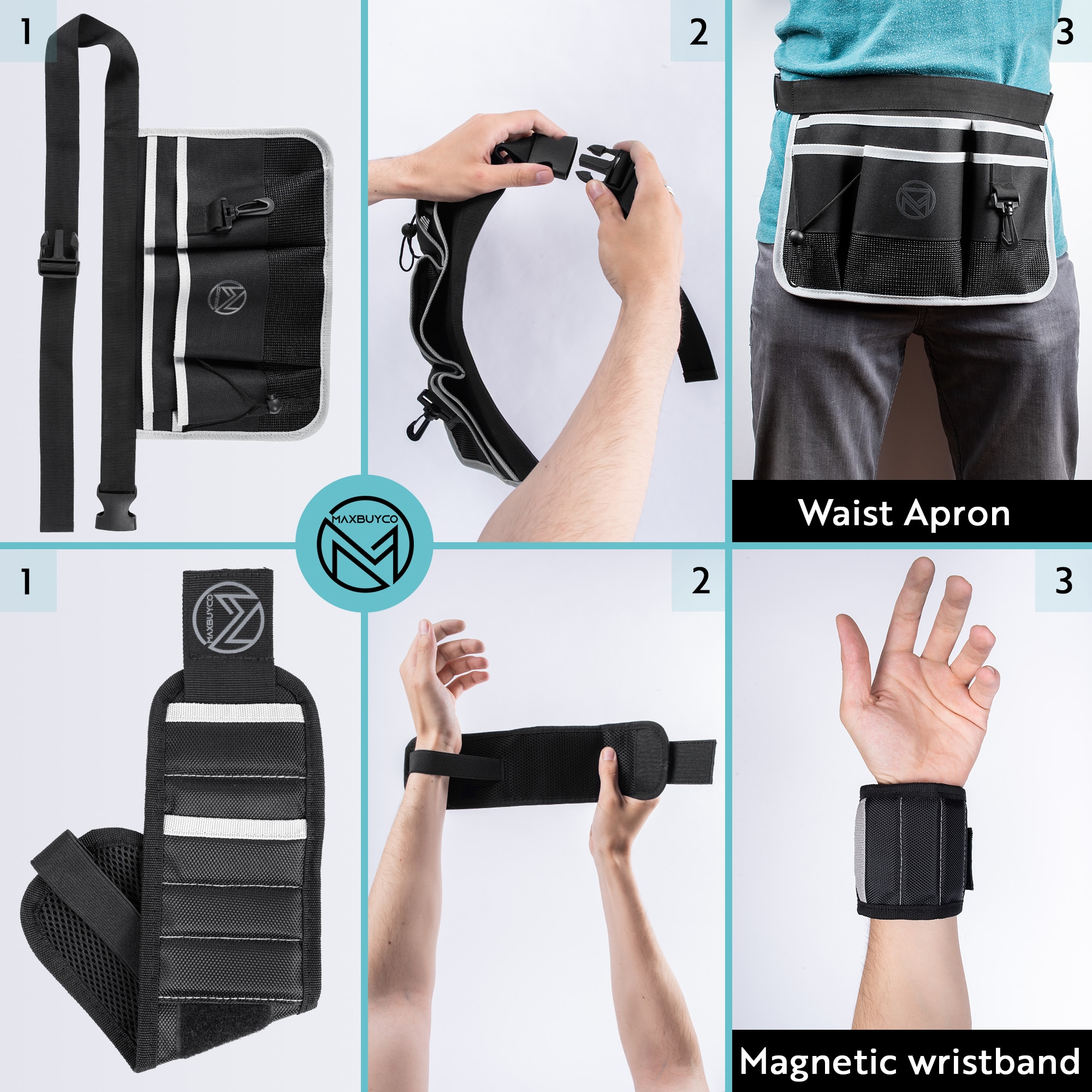 Set Bratara Magnetica si Sort/Borseta Gradinarit, Tamplarie ...