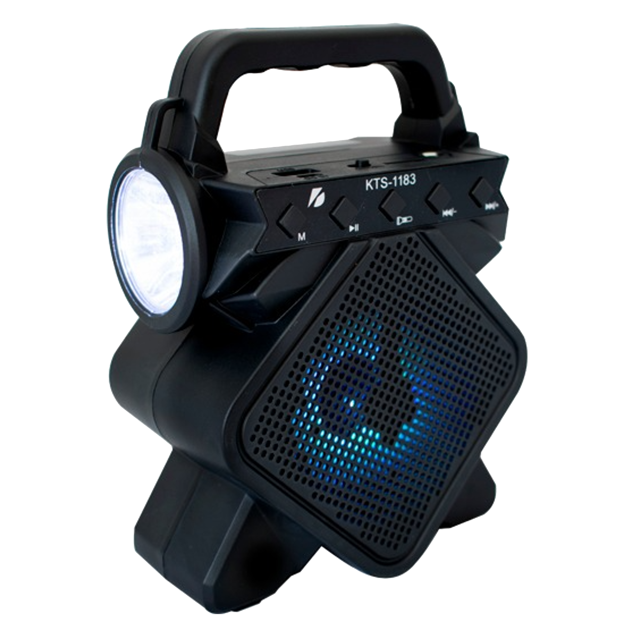 Boxa portabila Bluetooth cu lanterna, 5W, 1200mAh, Tip geanta, Bass ...