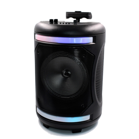 Boxa portabila cu microfon Wireless, Bluetooth 5.0, Super Bass, 15W ...