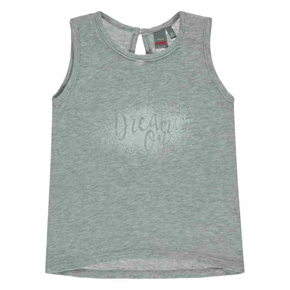 Maiou fete, Kanz, Bumbac, Gri, 110cm - eMAG.ro