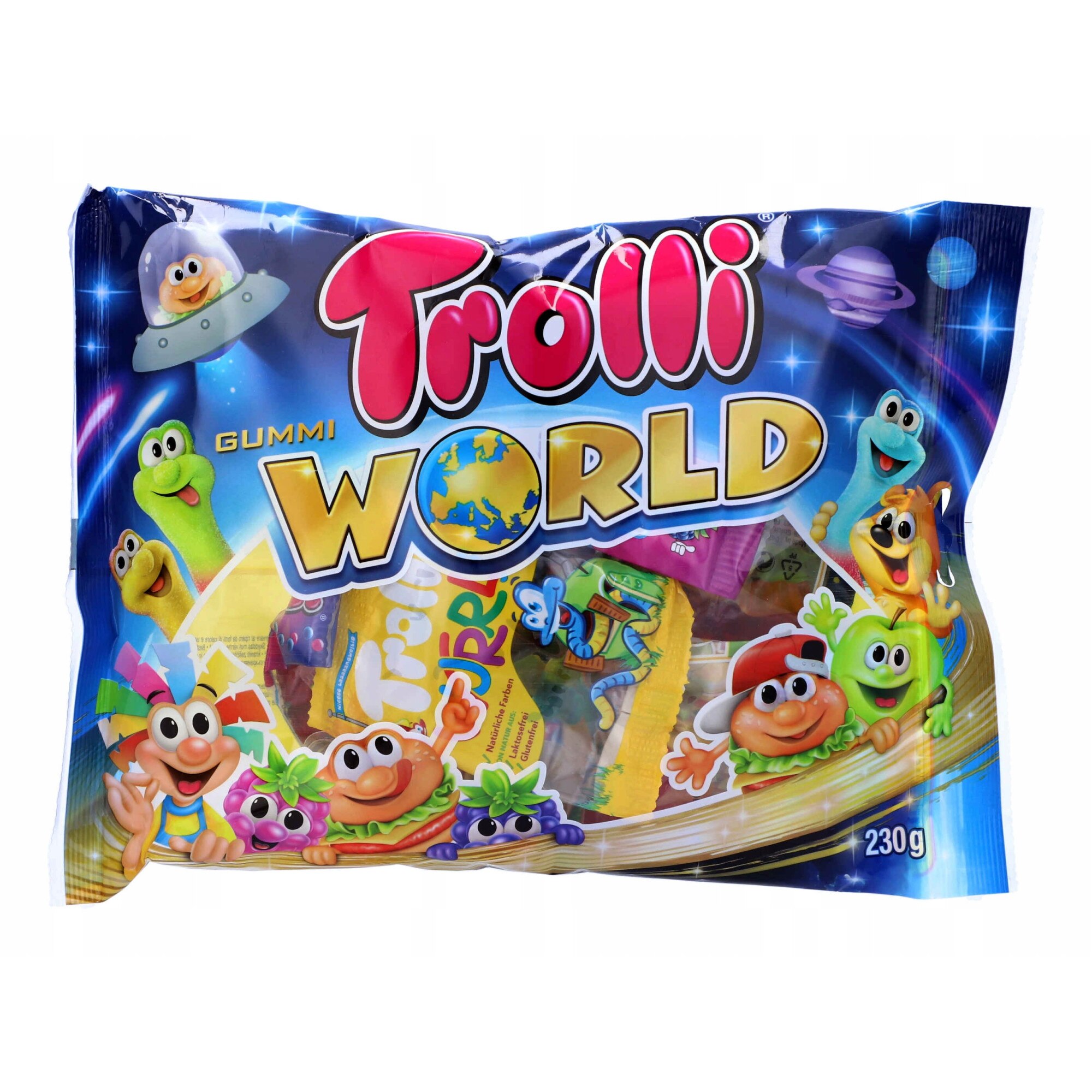 Jeleuri World, Trolli, Aroma fructe, 230 g - eMAG.ro