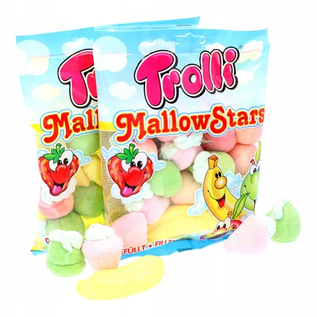 Желета Mallow Stars, Троли, Плодов вкус, 150 гр - eMAG.bg