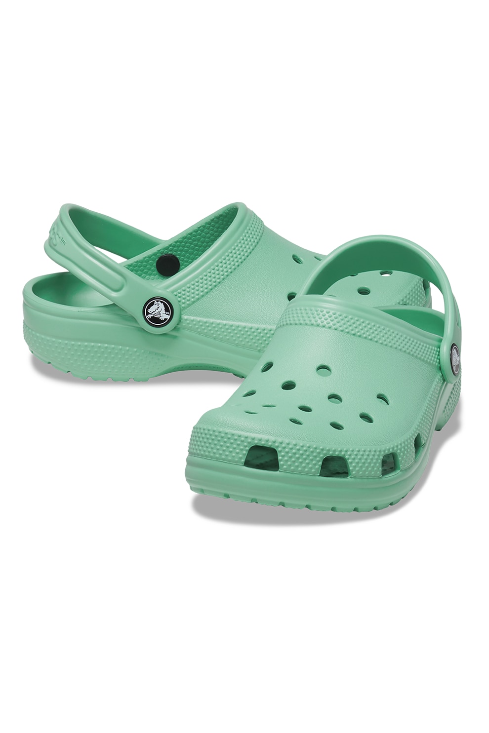 Crocs, Крокс Classic с отворена пета, Синьо-зелен, 19-20 EU - eMAG.bg