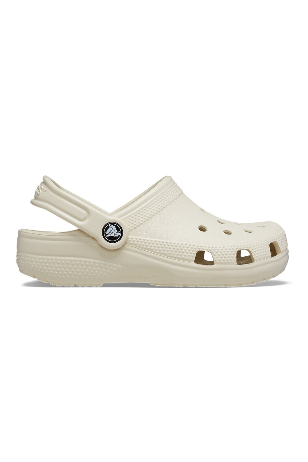 Crocs, Saboti slingback cu perforatii, Bej, 33-34 EU - eMAG.ro