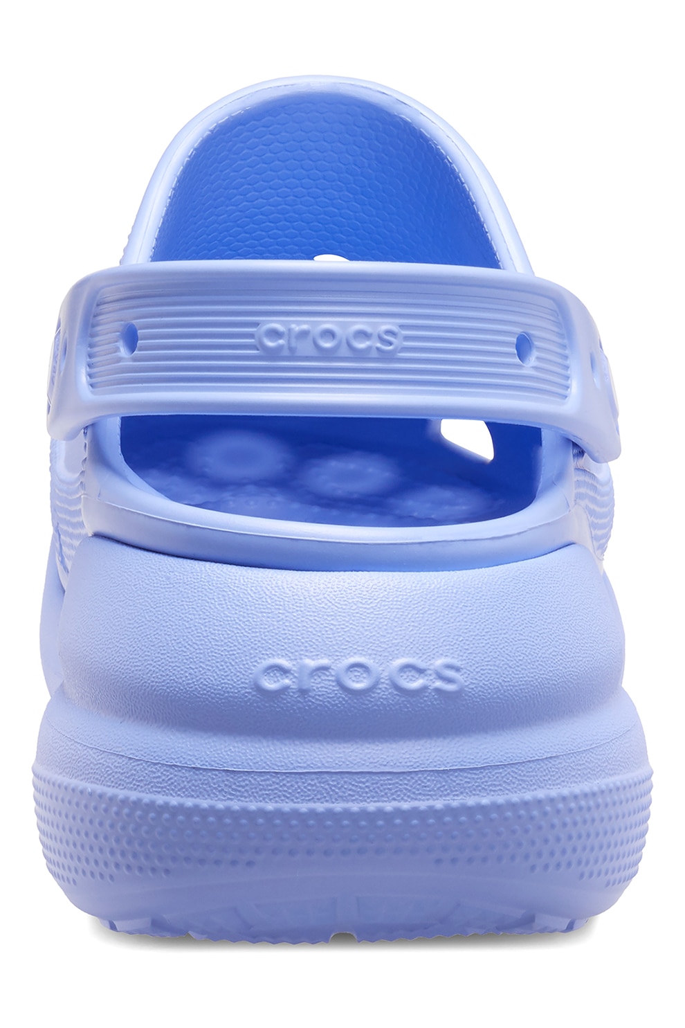 Crocs, Saboti slingback cu talpa wedge, Albastru azur, 39-40 - eMAG.ro