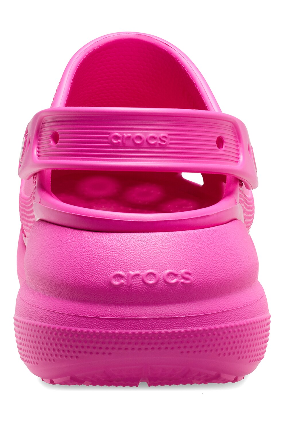 Crocs, Saboti slingback cu talpa wedge, Roz fandango, 38-39 - eMAG.ro
