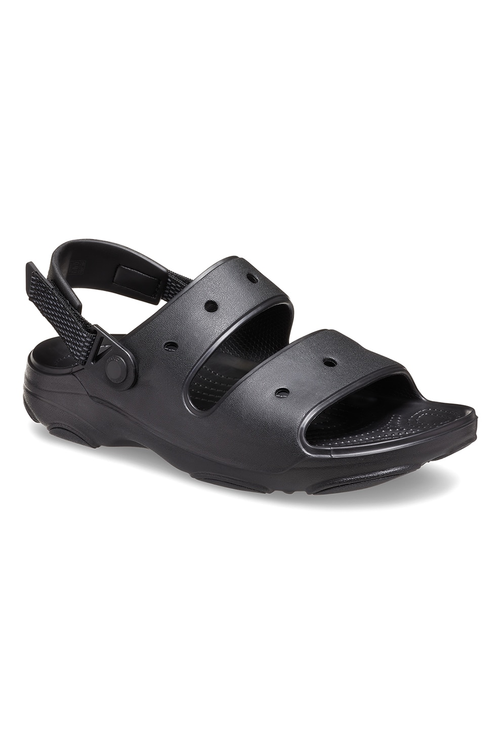 Crocs, Sandale slingback cu model uni, Negru, 43-44 - eMAG.ro