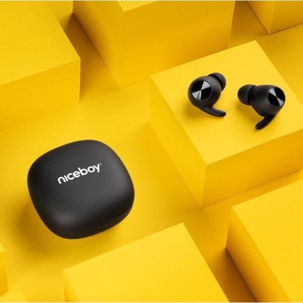 Casti audio in-ear Niceboy HIVE Pods 3 Ultra, True Wireless, Bluetooth 5.1, Microfon, asistent ...