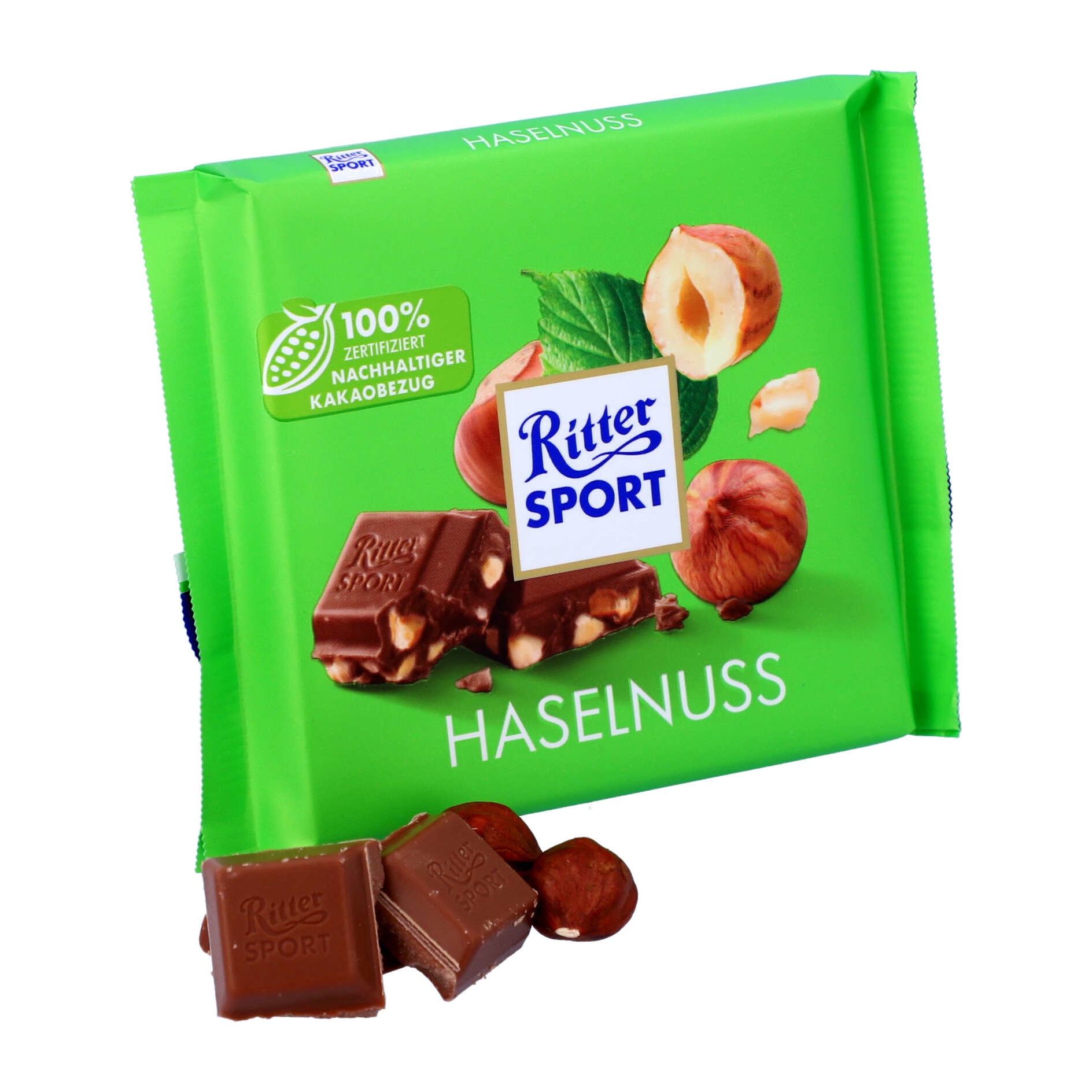 Pachet 5 x Ciocolata cu lapte/alune, Ritter Sport, 100 g - eMAG.ro