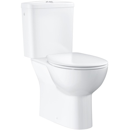 Set vas WC Grohe Bau Ceramic 39346000, montare pe podea, rimless ...