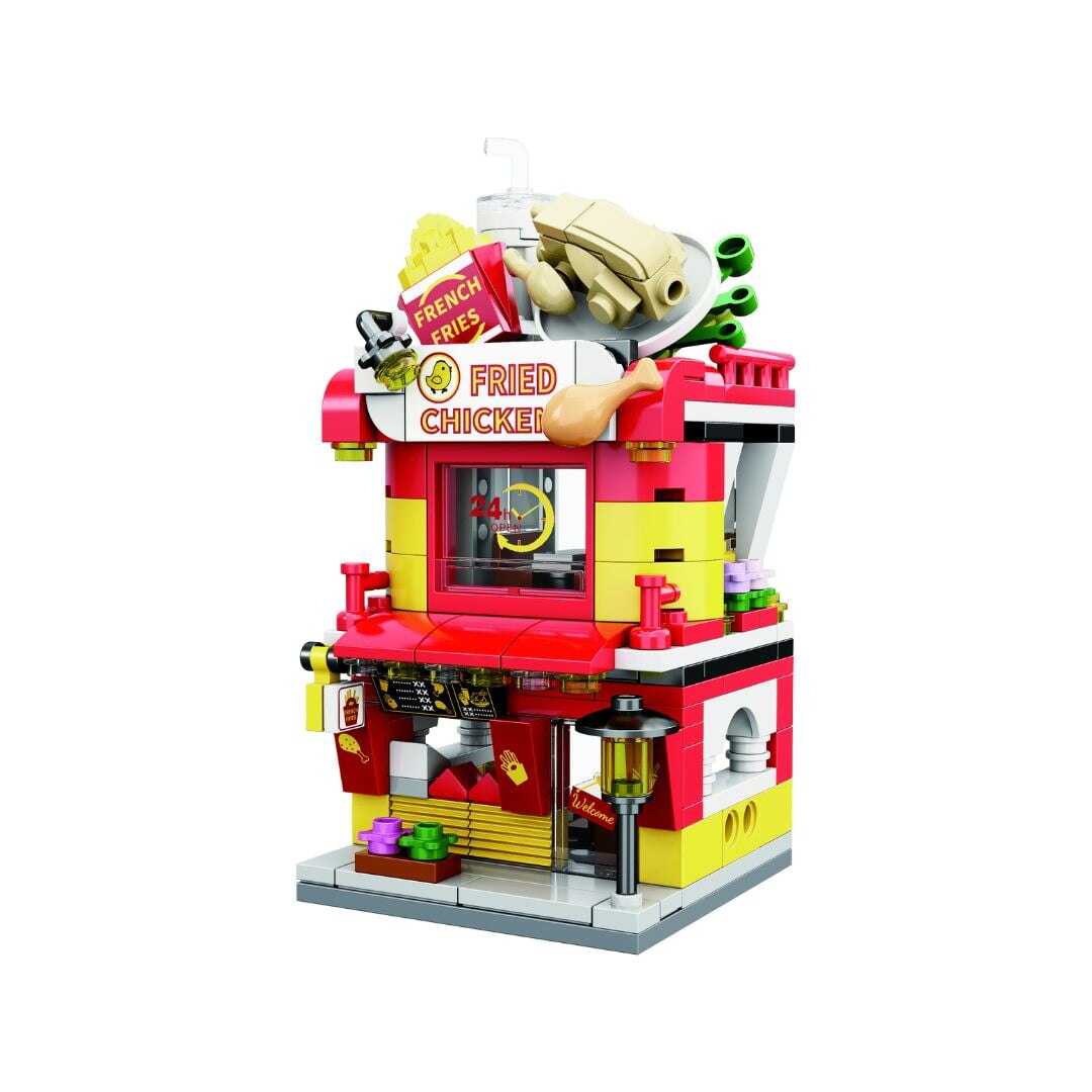 Set de constructie, Fast-food 227 piese - eMAG.ro