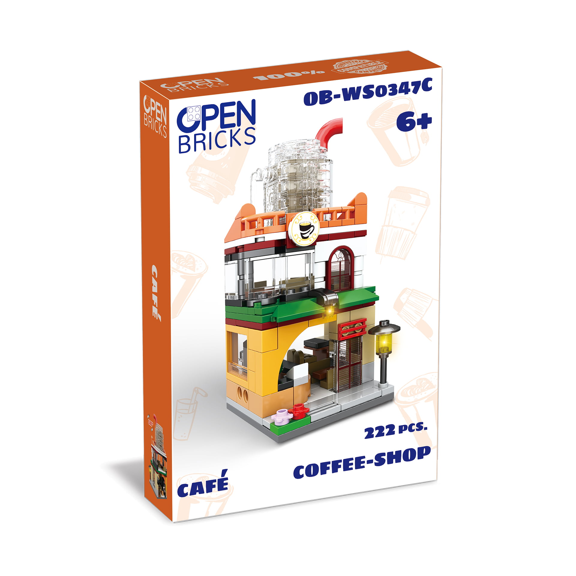 Set de constructie, Cafenea 222 piese - eMAG.ro