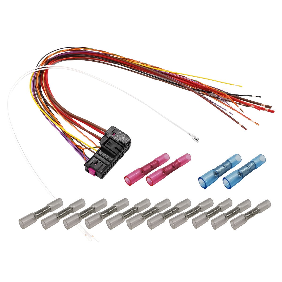 Kit reparatie cablaj portiera, Rk-Tronik, Pentru Audi A3 8P, Multicolor ...