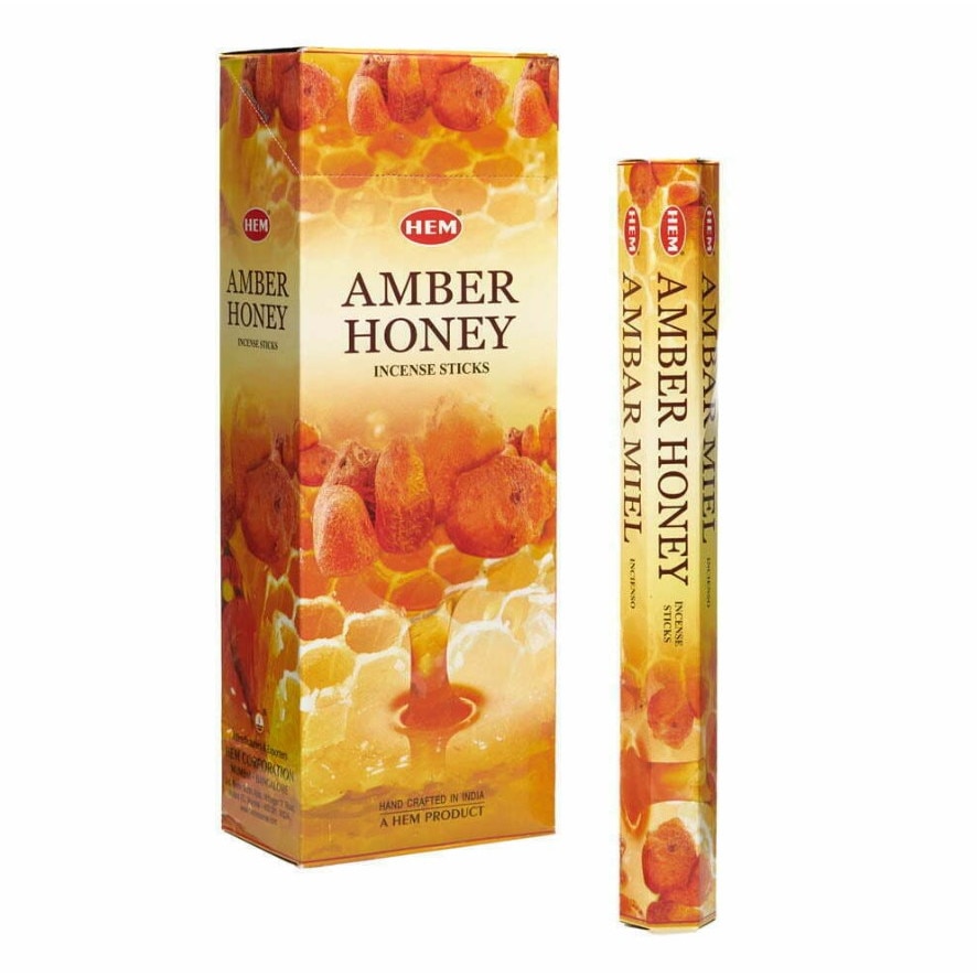 Set Betisoare Parfumate HEM 20 Buc Amber - eMAG.ro