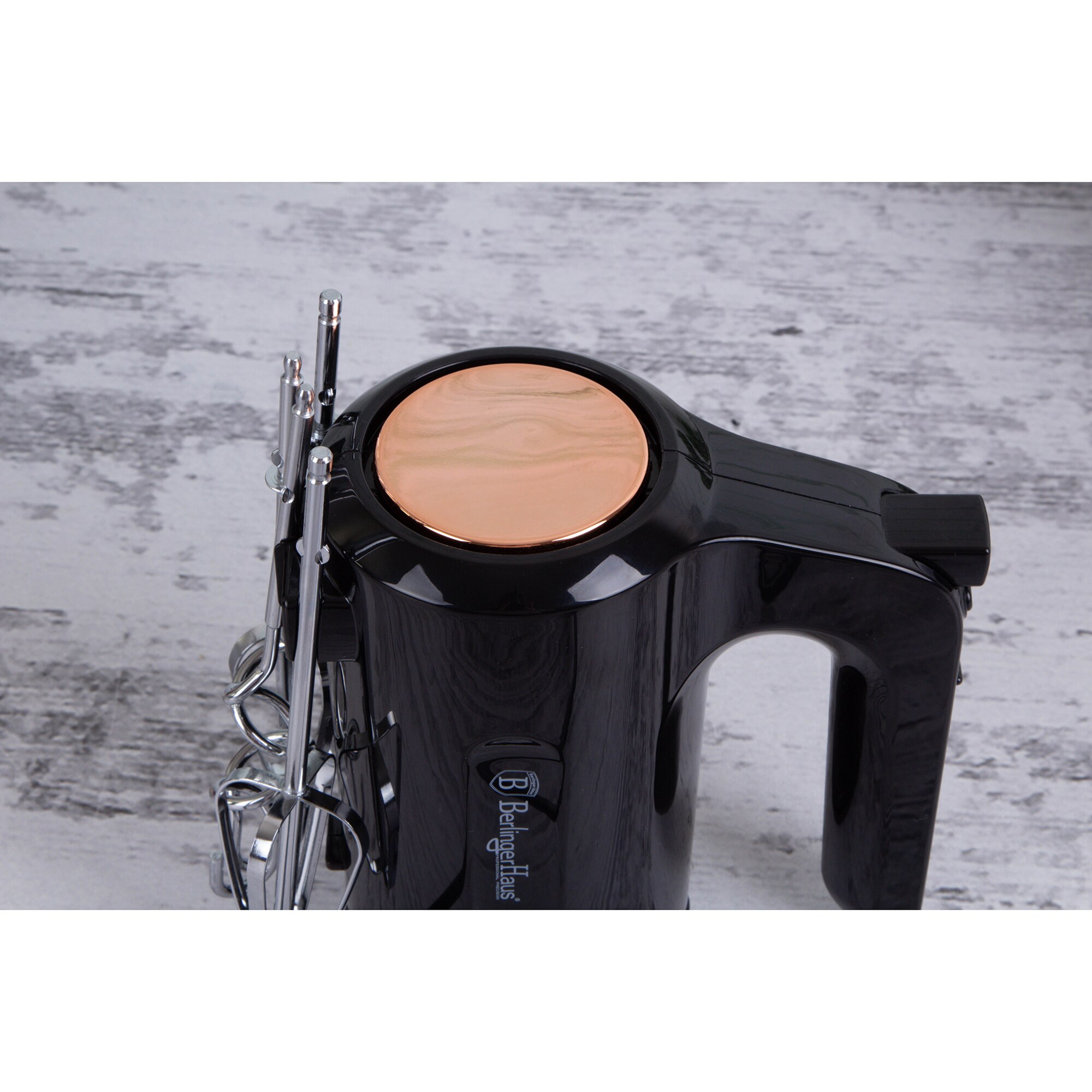 Mixer de mana, Berlinger Haus, BH/9067, 200 W, 5 viteze, Functie Turbo, Negru - eMAG.ro