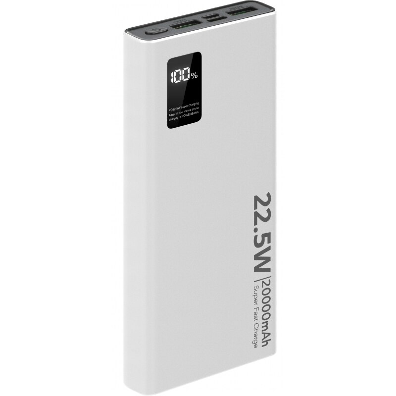 Acumulator extern SiGN, 20000 mA, Power Delivery (PD) - Quick Charge 3. ...