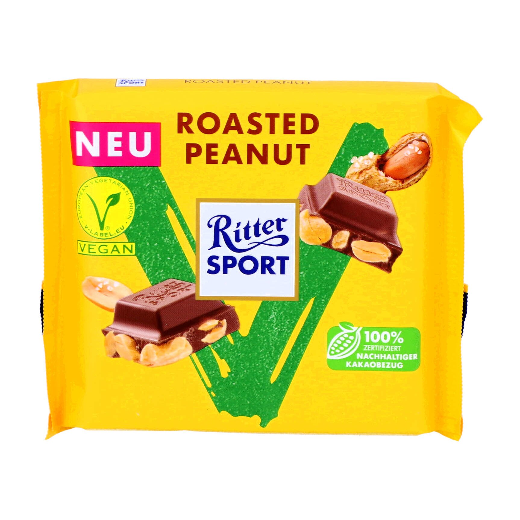 Ciocolata cu alune prajite, Ritter Sport, Vegan, 100 g - eMAG.ro