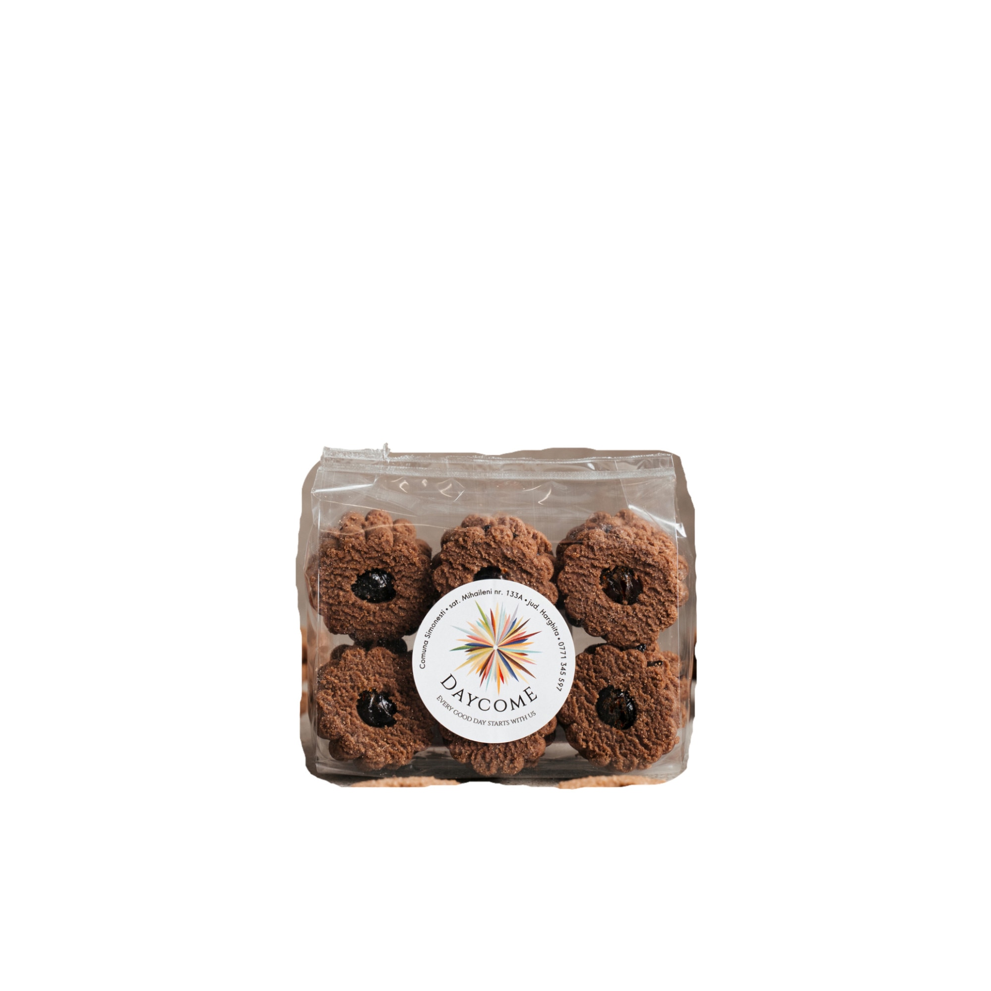 Fursecuri linzer cacao cu gem de prune fara gluten, fara lactoza, fara ...