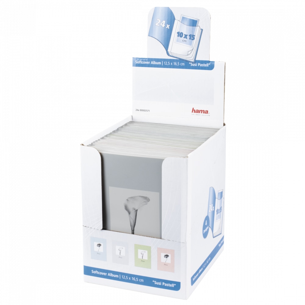 HAMA "Susi Pastell" Албум с меки корици за 24 снимки с размер 10x15 см ...
