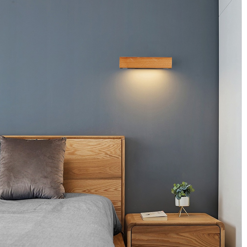 Lampa De Perete Cu Led, Toolight, Lemn, Dreptunghi, 21 * 4.5 cm, 4w ...