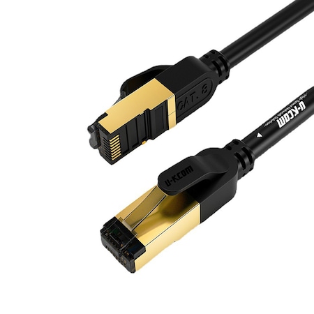 Cablu Internet LAN, Darklove, CAT 8, UTP Ethernet, Conector RJ45 ...