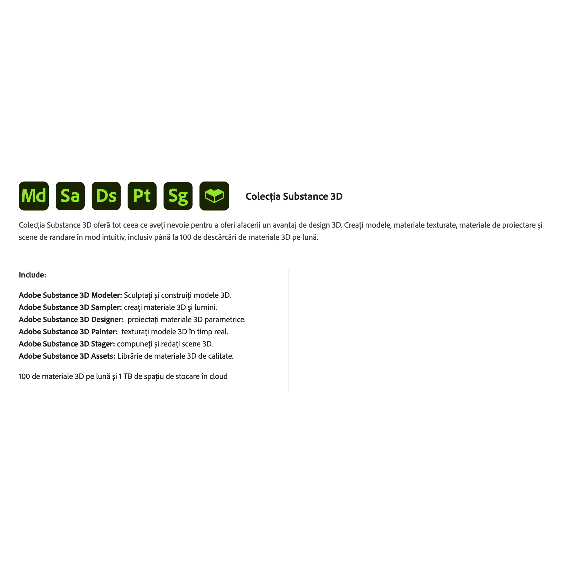 Adobe Substance Collection 3D and 1TB Cloud, Commercial License 1 year ...