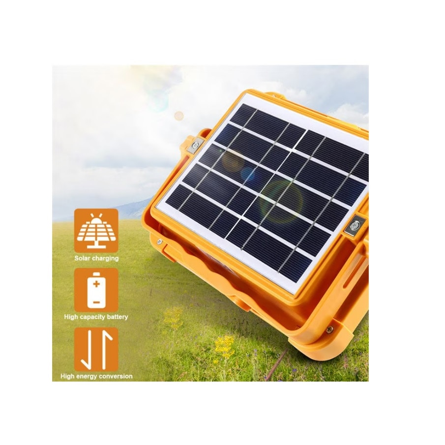 Proiector solar LED HighPower IP66, cu 360 de LED-uri, 4 tipuri de ...