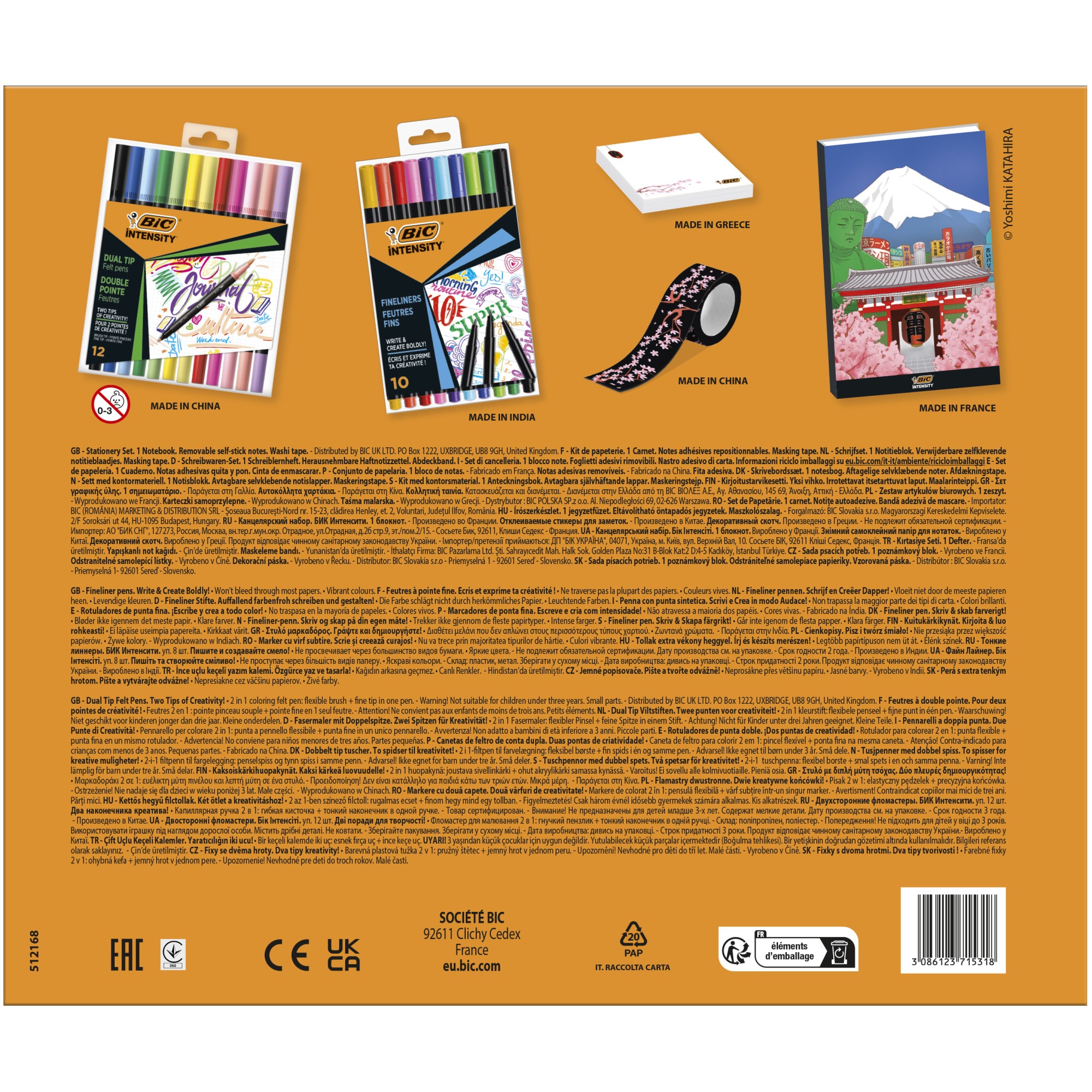 Set BIC Intensity Japan - eMAG.ro
