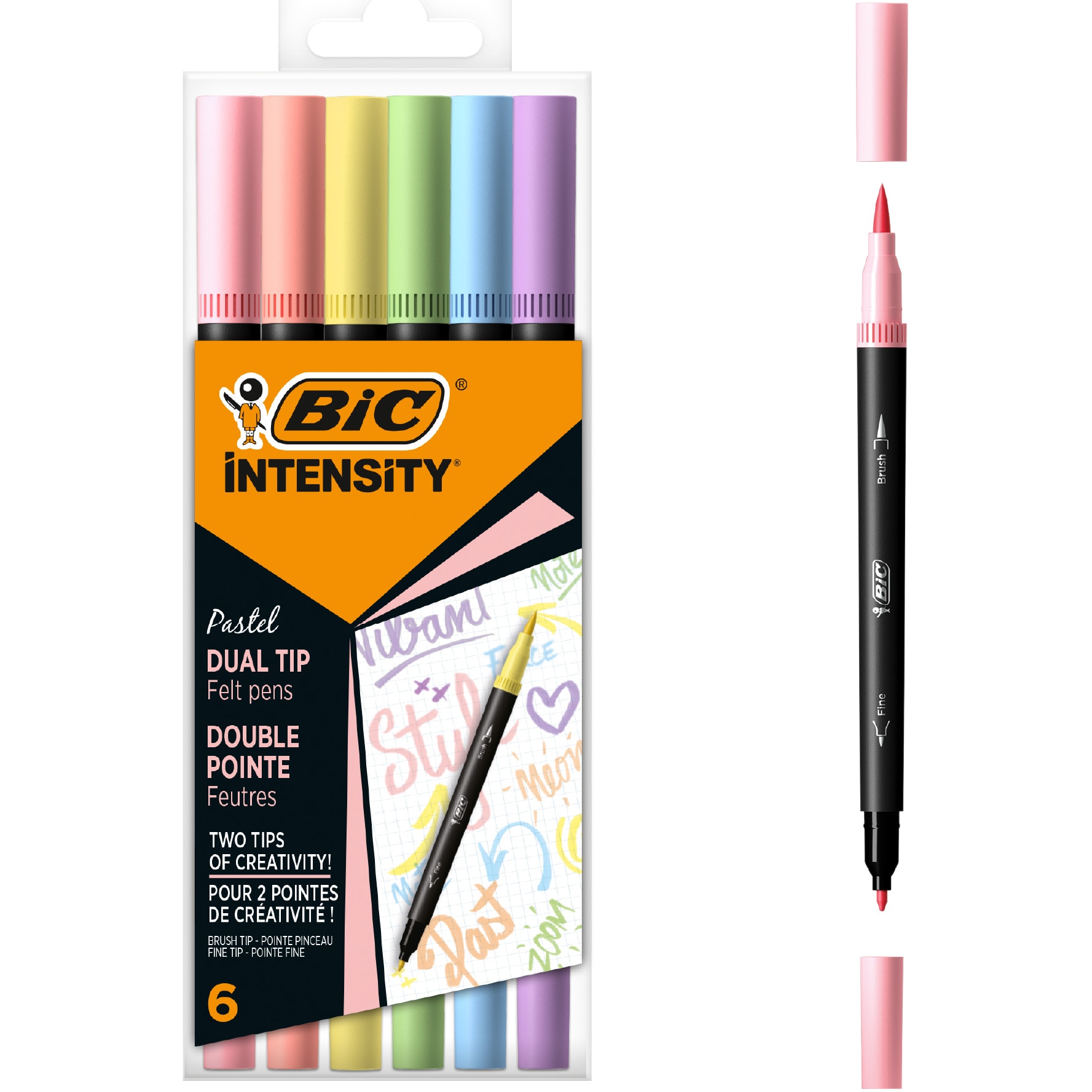 Pachet Instrumente de scris BIC pastel - eMAG.ro