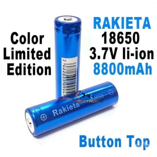 Acumulator Rakieta 18650, 3.7v, 8800mAh, Li-ion, Blue - eMAG.ro