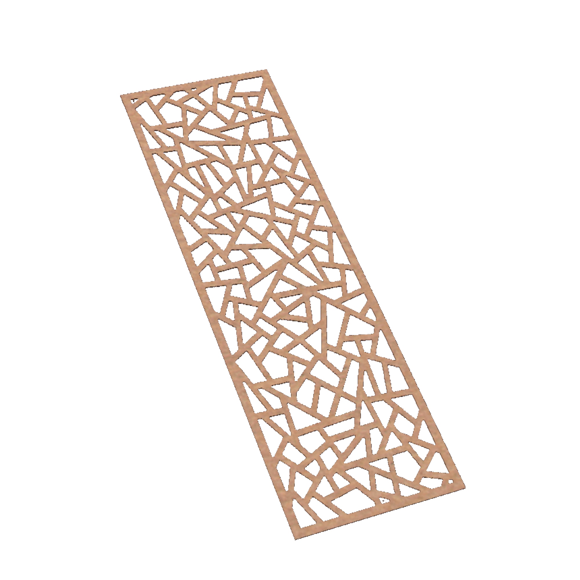 Panou decorativ traforat Mdf natur, Mos113, 150x 48 cm, 6 mm - eMAG.ro