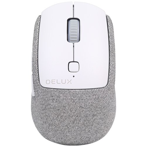 Mouse bluetooth/wireless Delux M520DB-PRO-WHm alb - eMAG.ro